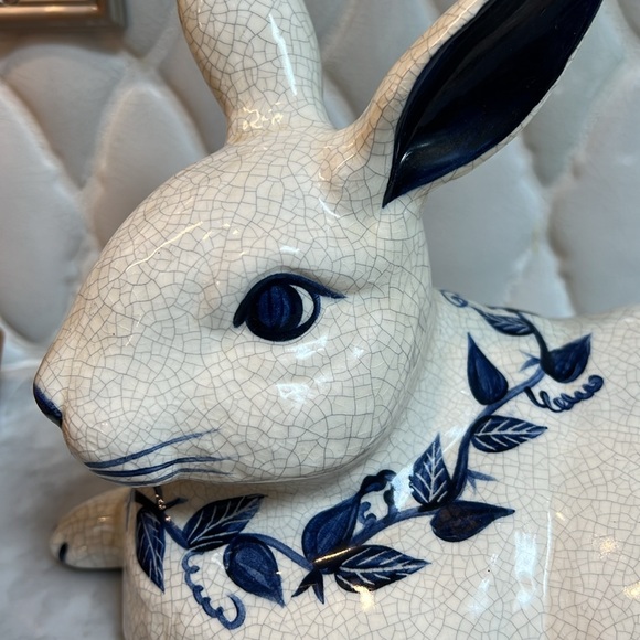 Dedham Pottery | Accents | Dedham Pottery Large Bunny | Poshmark